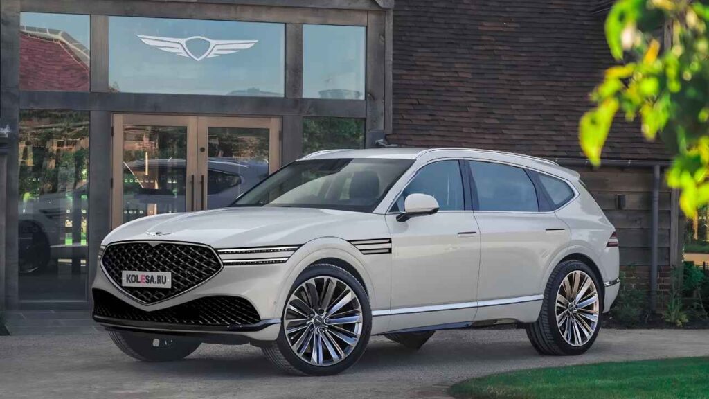 2026 Genesis GV90 Unveiled: Full-Size Electric Luxury SUV Showcasing ...